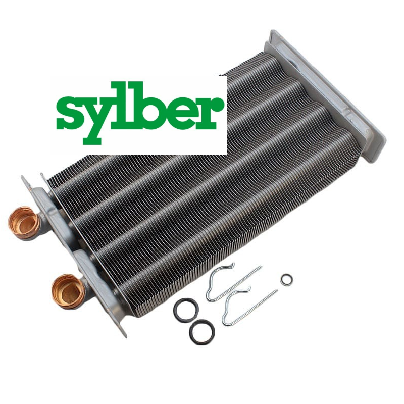 Scambiatore primario 28 KW per Sylber R20052580 – Ricambi Caldaie Fast
