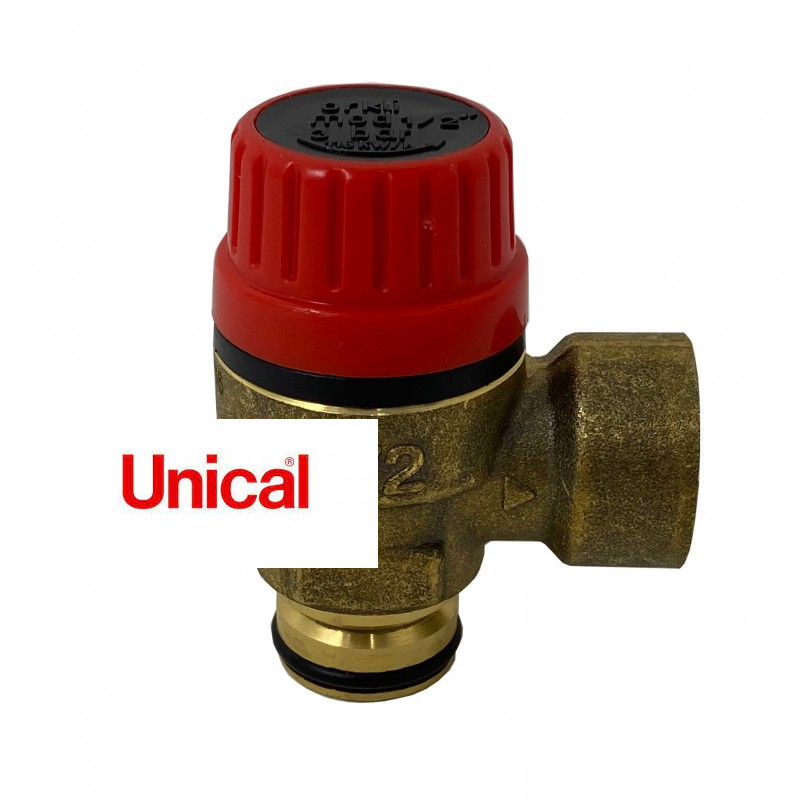 Valvola sicurezza 3 Bar caldaia Unical 95262113 – Ricambi Caldaie Fast